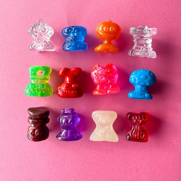 GOGO | Toys | Go Gos Crazy Bones Vintage Toy 99s 12pc Lot | Poshmark